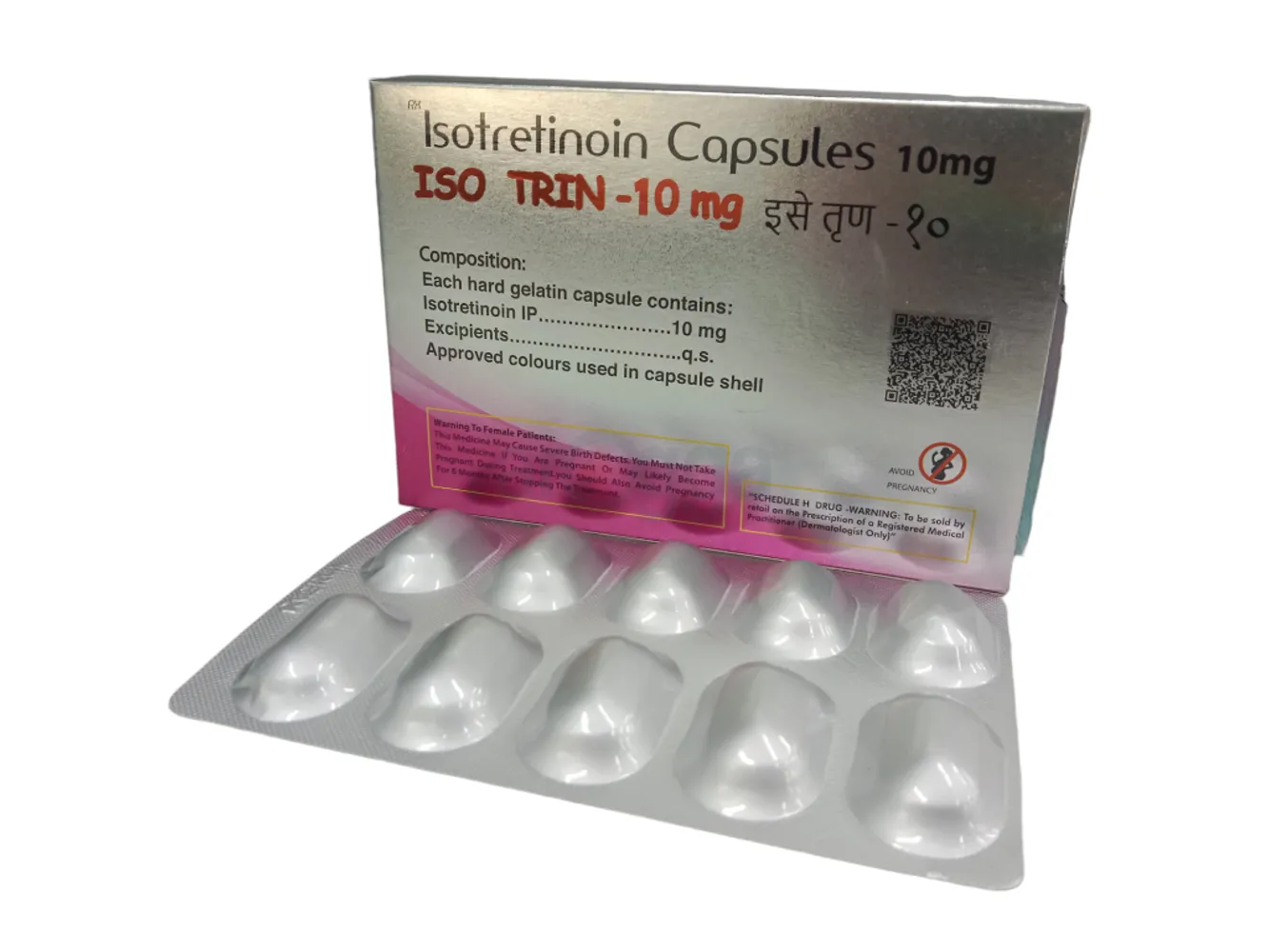 IsoTrin 10 mg Capsule-20's Pack - Online Pharmacy BD